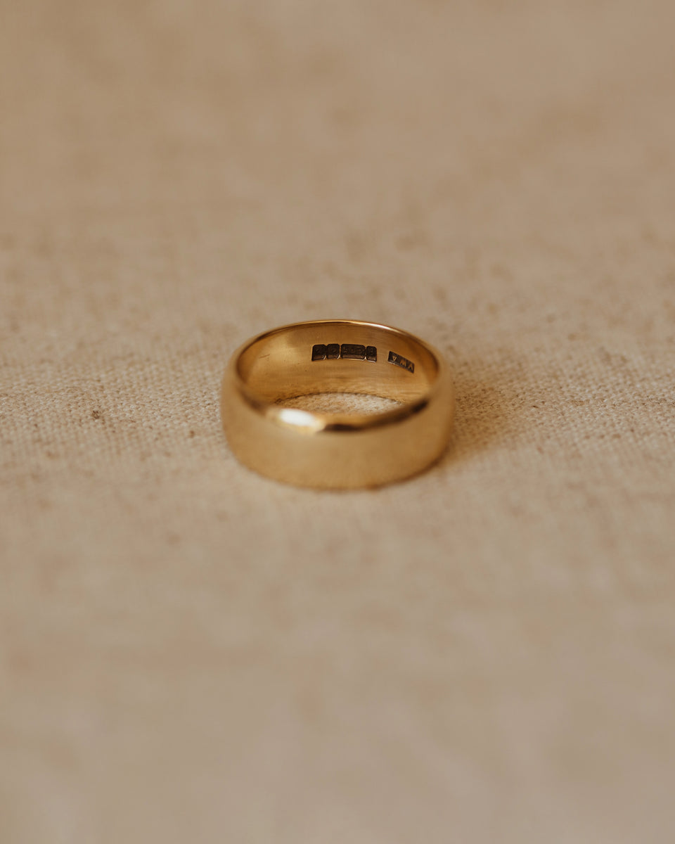 Constance 1964 9ct Gold Band Ring | Rock n Rose