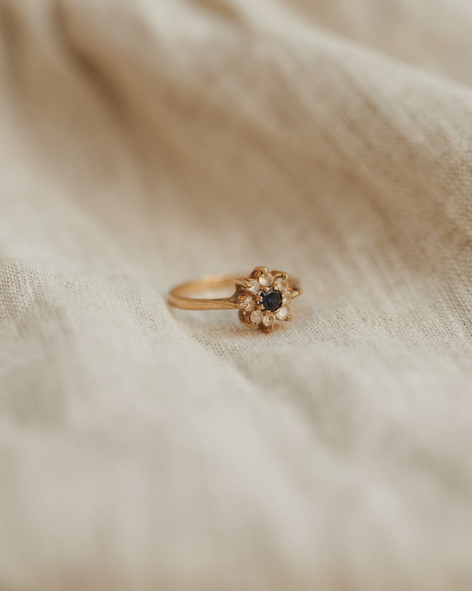 Edith 9ct Gold Diamond Ring | Rock n Rose