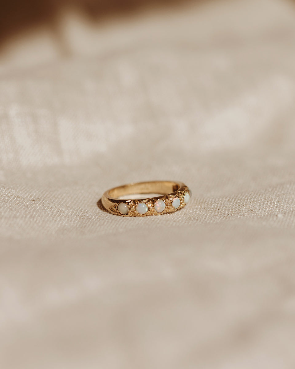 Edith 9ct Gold Opal Ring | Rock n Rose